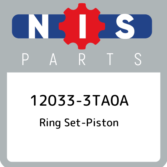 12033-3TA0A Nissan Ring set-piston 120333TA0A, New Genuine OEM Part | eBay
