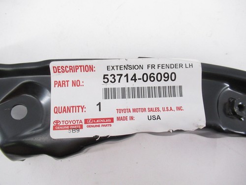 Genuine OEM Toyota Lexus 53714-06090 Driver Front Fender Extension | eBay