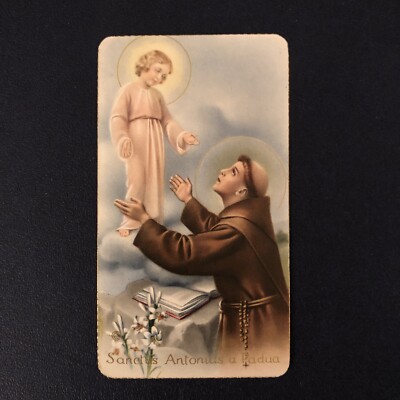 Holy Cards - St Anthony Of Padua