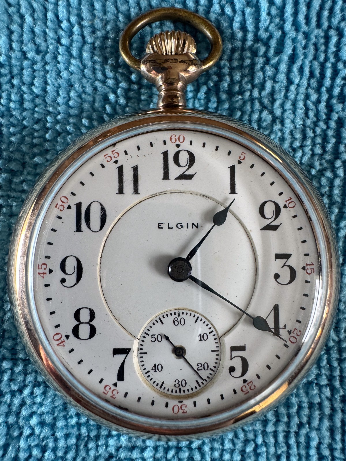 SCARCE 1898 Elgin Grade 181 18S 21 Jewels Railroad Grade Pocket Watch ...