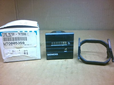 Siemens 7KT5500 7 Digit Timer 10-80VDC 48mm x 48mm - New In Box | eBay