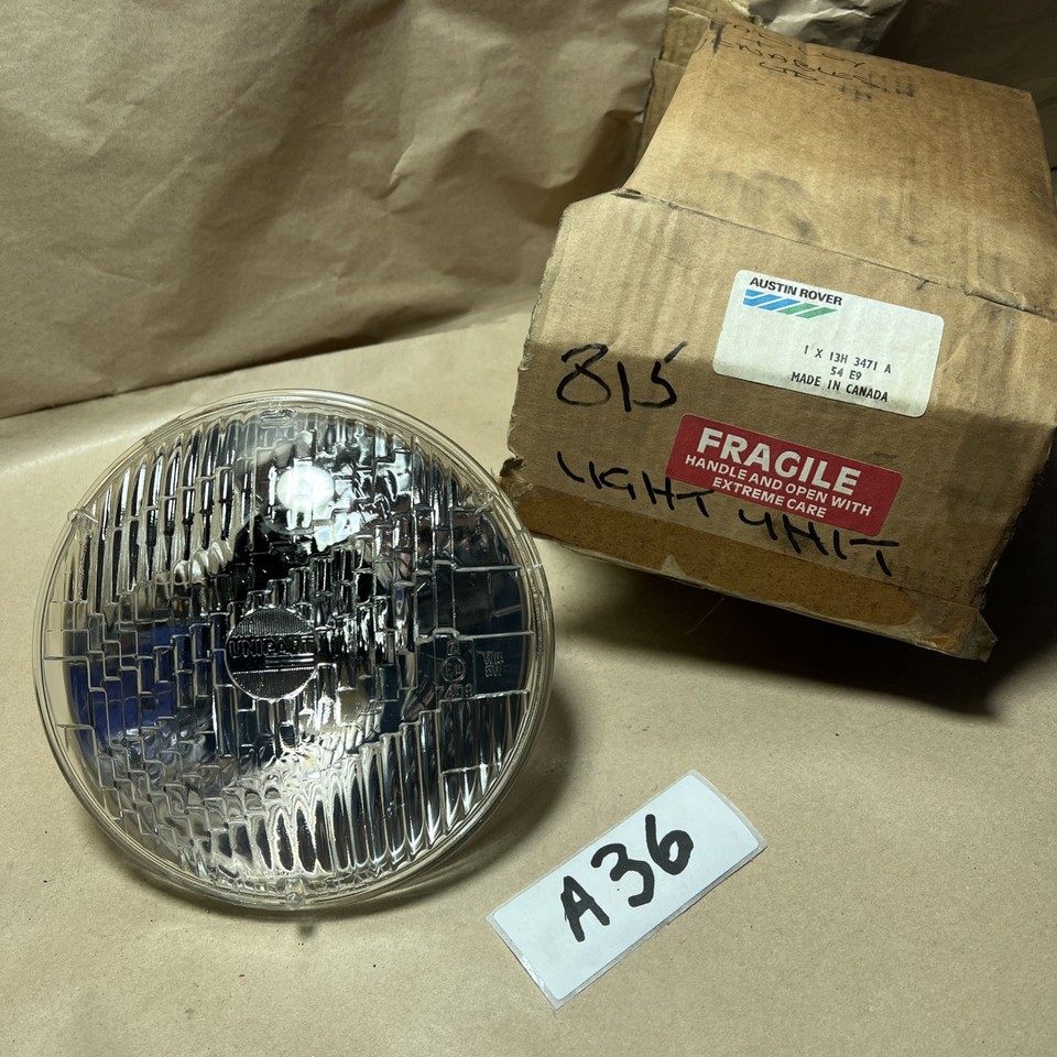 ROVER/AUSTIN/LANDROVER OE GENUINE Unipart 7" Sealed Beam Headlight ...