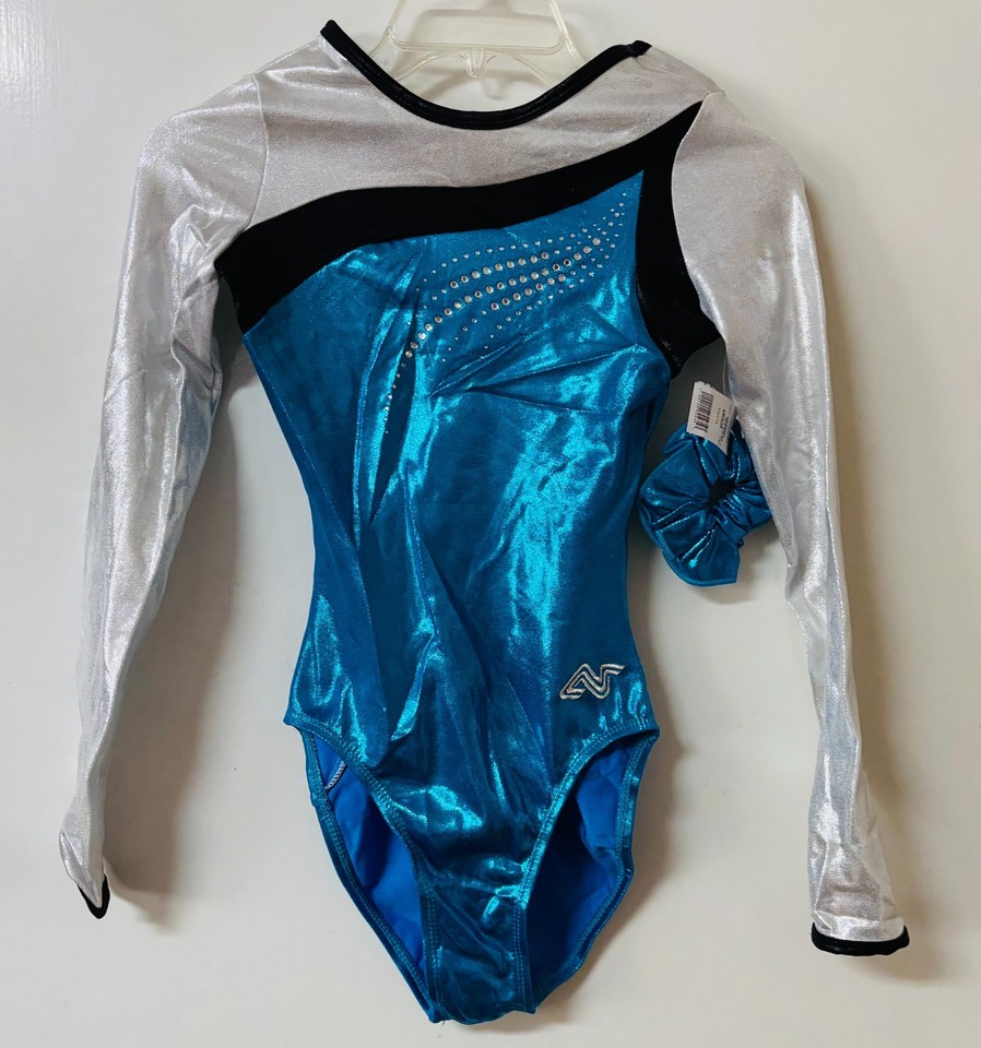 BLING2!!! NWT Gymnastics Competition Leotards CM CL 12-14 AS AM AL Rhinestones! | eBay