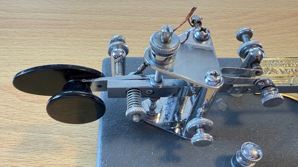 Vintage Vibroplex Telegraph Key No. 253898 Champion Model Ham Radio ...