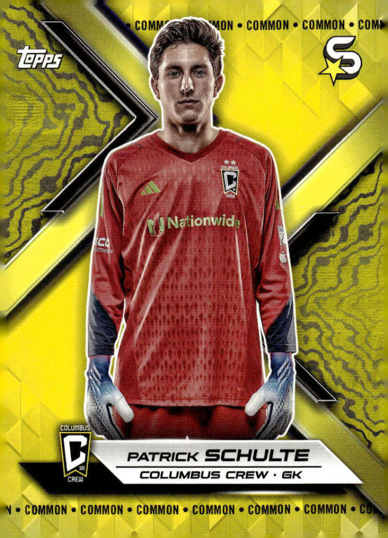 2024 Topps MLS Superstars - Common Yellow #145 Patrick Schulte for sale ...