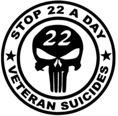 Stop 22 A Day Veteran Suicide Sticker Decal | eBay