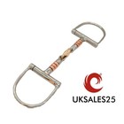 D-Ring Copper Roller D/J Lozenge Snaffle Bit (UKSALES25®) *SAME DAY ...