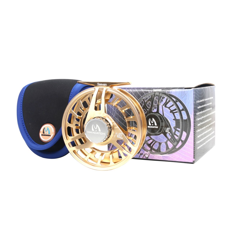 Maxcatch Avid Pro 3/5 5/7 7/9wt Light Weight Fly Fishing Reel Super ...