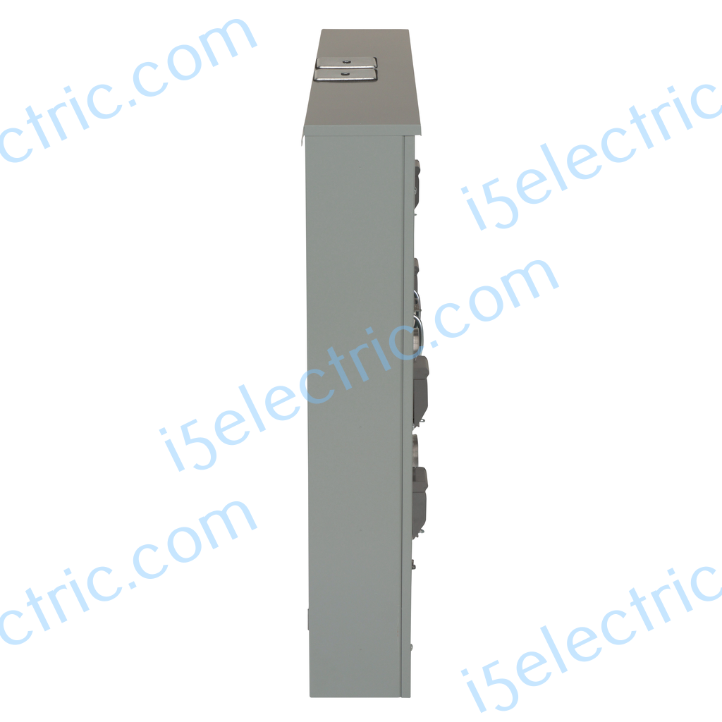 Square D MP85200 800 Amp 5-Gang 200A Meter Socket/Pak OH/UG EUSERC MP85 ...