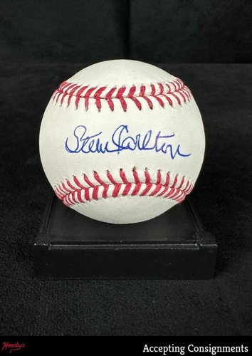 Steve Carlton HOF Autograph Signed Rawlings Official OMLB Baseball AUTO ...