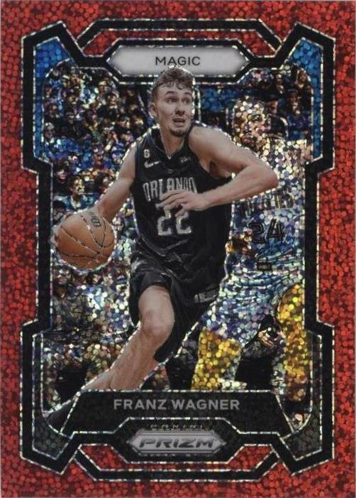 2023-24 Panini Prizm - Franz Wagner #1 Red Sparkle Prizm for sale ...