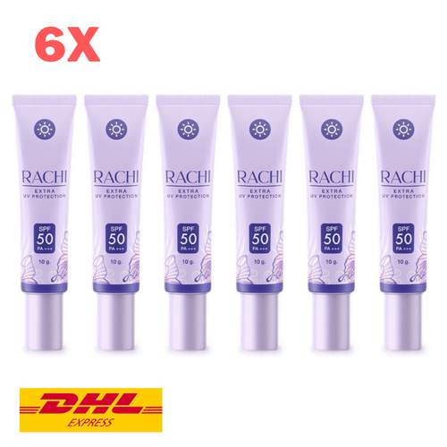6x Rachi Sunscreen Extra UV Protection SPF 50 PA+++ Oil Control ...