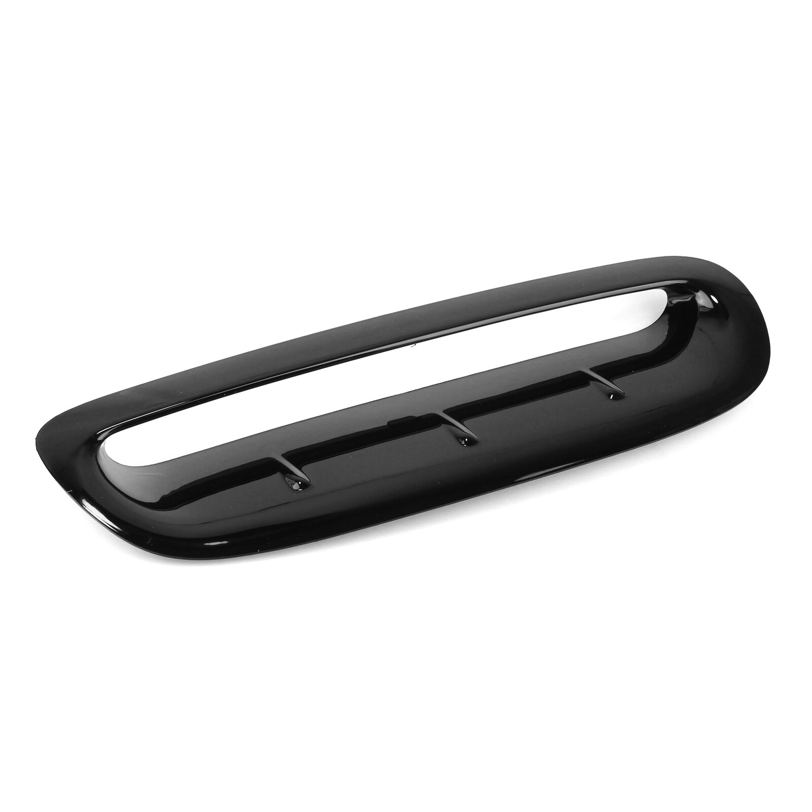 1x Gloss Black Hood Scoop Vent Trim Kit For MINI Cooper S R50 R53 2002 ...