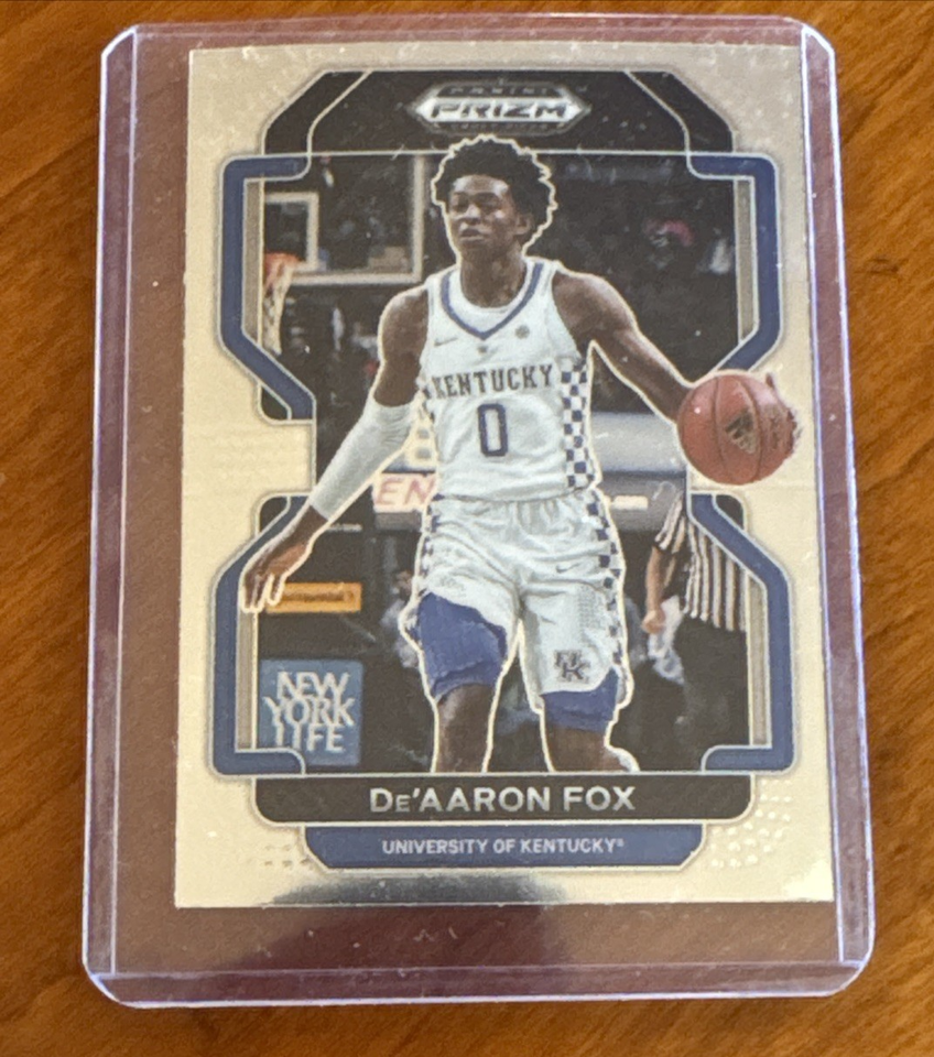 DeAaron Fox - Kings/Spurs - 21 Card Lot! Draft Pick, Inserts, Parallels ...