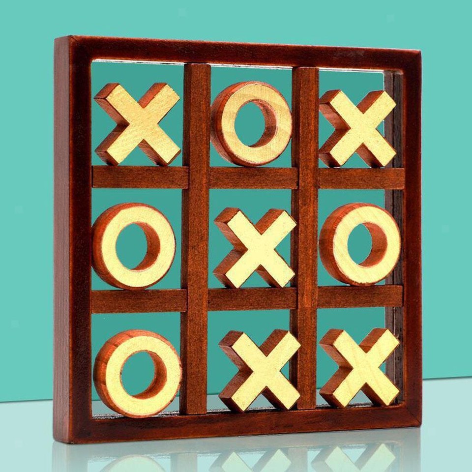 Tic Tac Toe Fun Intelligent Board Game XO Chess Parent-Child for Family ...