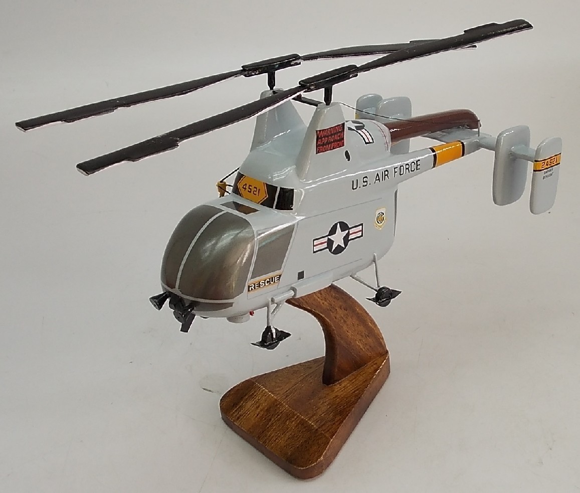 K-600 H-43 Huskie Kaman H43 Helicopter Desk Wood Model Small New | eBay