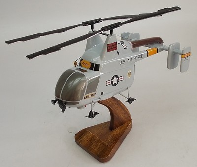 K-600 H-43 Huskie Kaman H43 Helicopter Desk Wood Model Small New | eBay