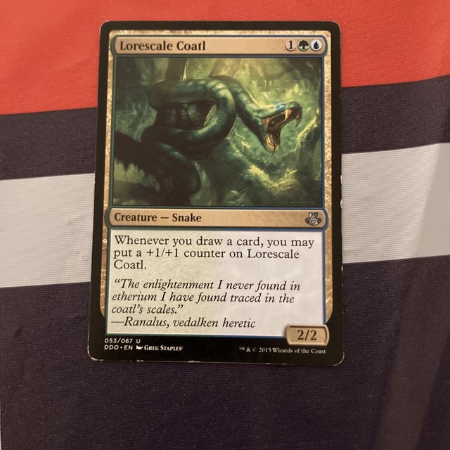 MTG Lorescale Coatl Duel Decks: Elspeth vs Kiora 053/067 Regular ...