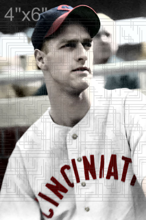 Al Libke - c. 1945-46 Cincinnati Reds - choose a style - colorized ...