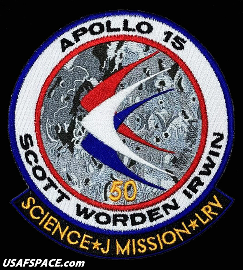 APOLLO-15- LUNAR EXPLORATION -50 YEARS- NASA Commemorative ORIGINAL ...