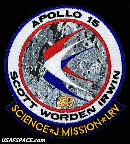 APOLLO-15- LUNAR EXPLORATION -50 YEARS- NASA Commemorative ORIGINAL ...