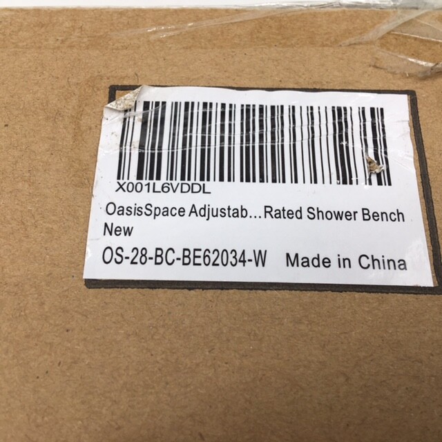 Oasis Space Aluminum Bath Chair OS-28-BC-BE62034W | eBay