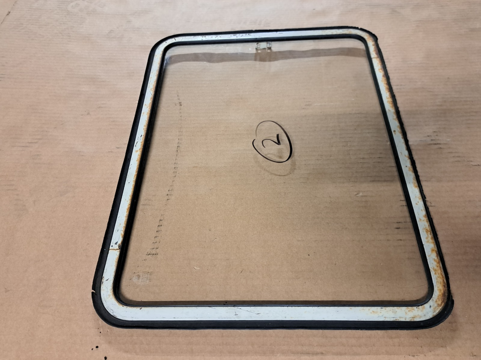 VW splitscreen type2 van bus pop out side glass Window & frame | eBay UK