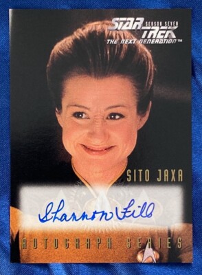 Star Trek The Next Generation Season 7 Autograph A14 Shannon Fill ...