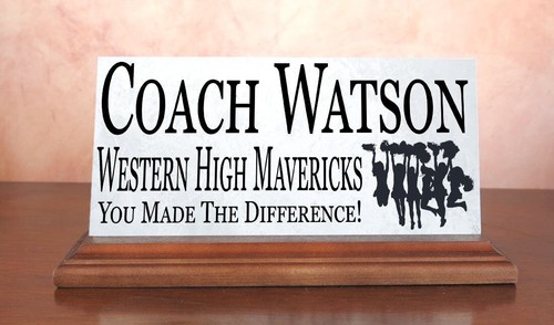 Cheer Coach Gift Plaque Custom Cheerleading Team Award For Great ...