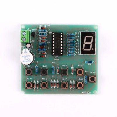 8 Channel DIY Electronic Kit Digital Responder for Soldering Practice ...