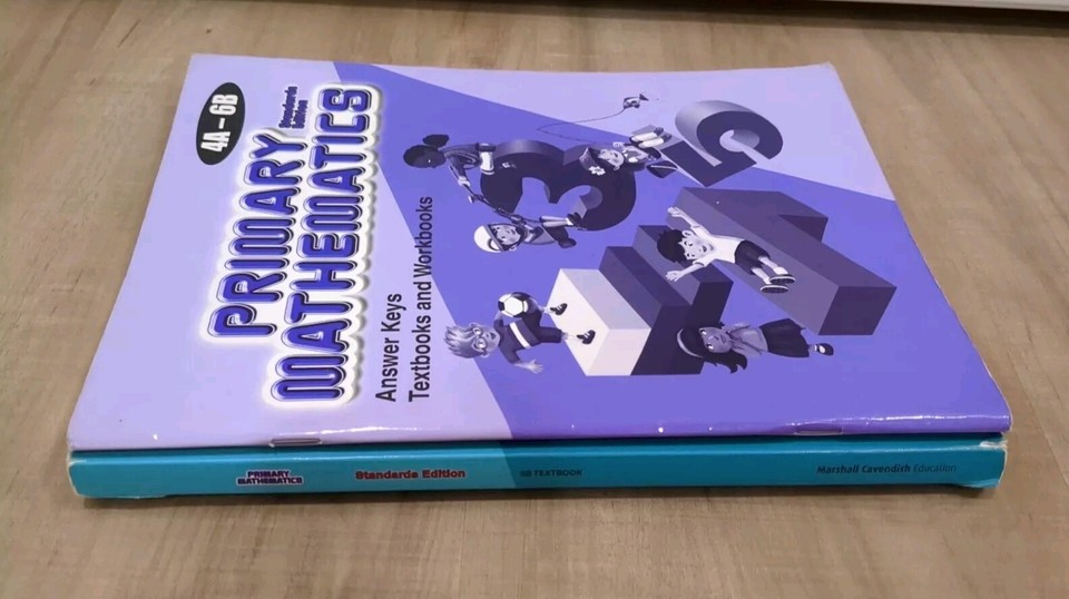 Singapore Primary Mathematics 6B Textbook & 4A-6B Answer keys, Standards Edition | eBay