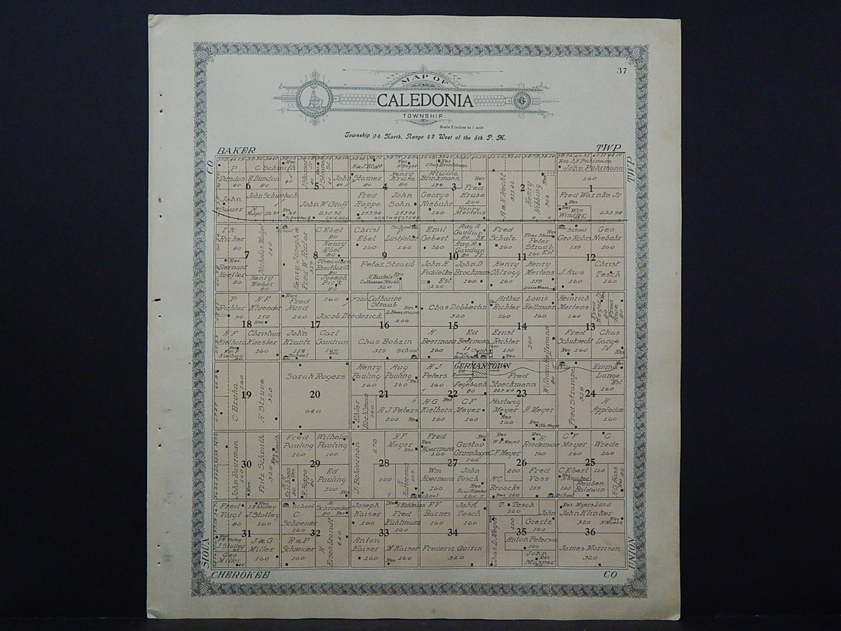 Iowa County Wisconsin Plat Maps