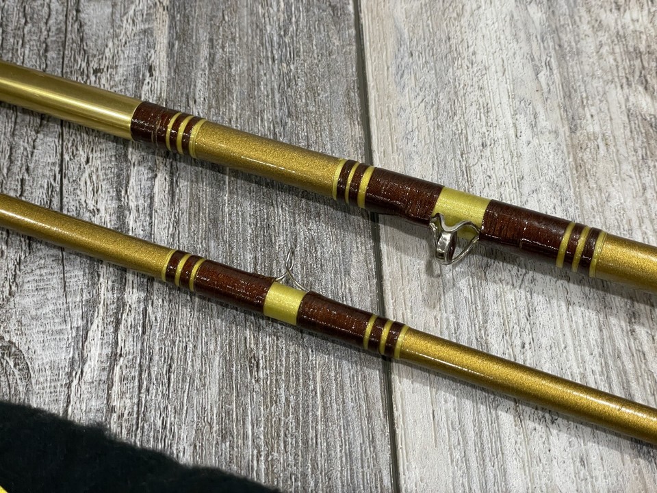 Vintage Garcia Conolon Companion 2404 2 Piece 5 Star Fishing Rod w Tube ...