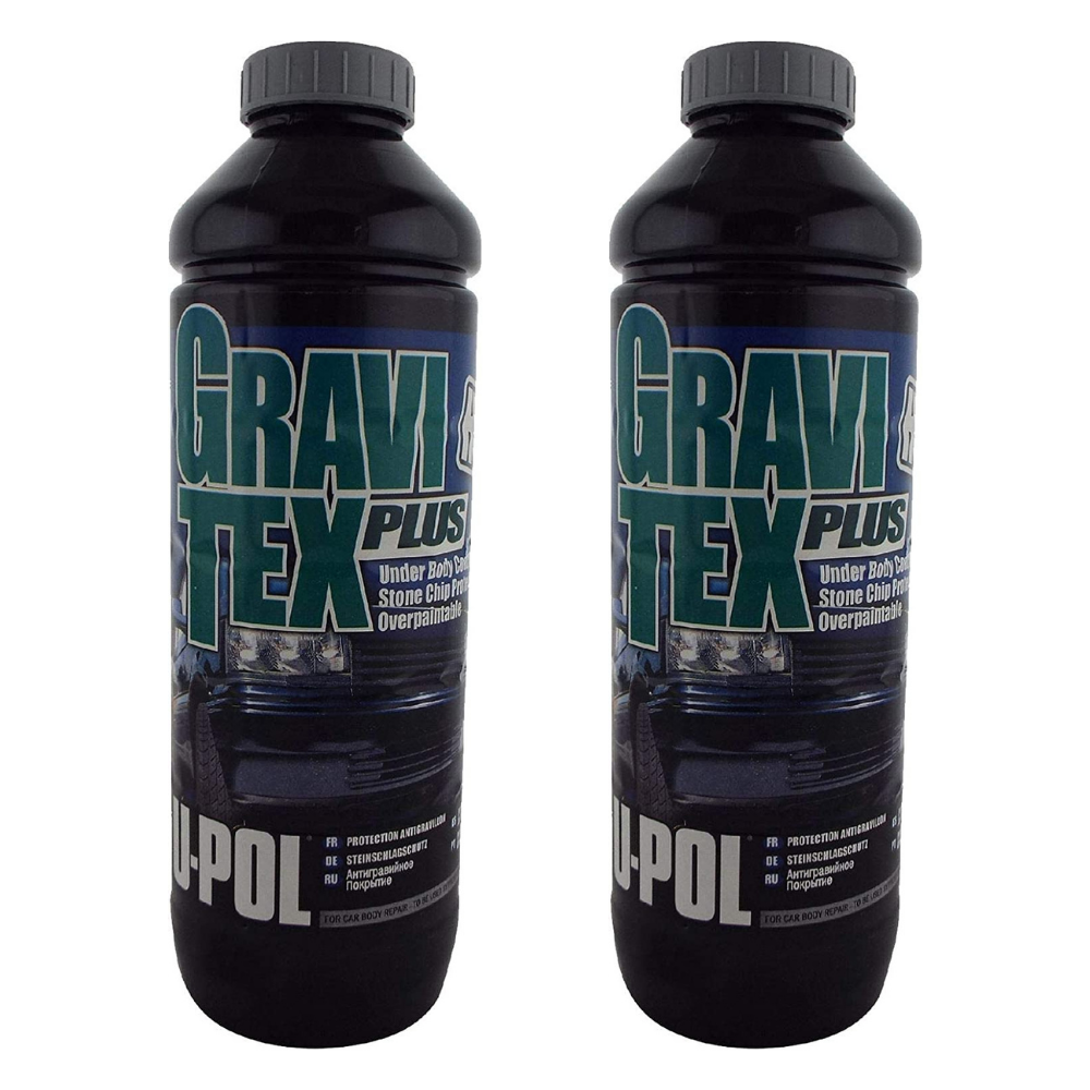 X2 U-POL GRA/NB1 Gravitex Plus Stone Chip Protector GREY Underbody Car ...