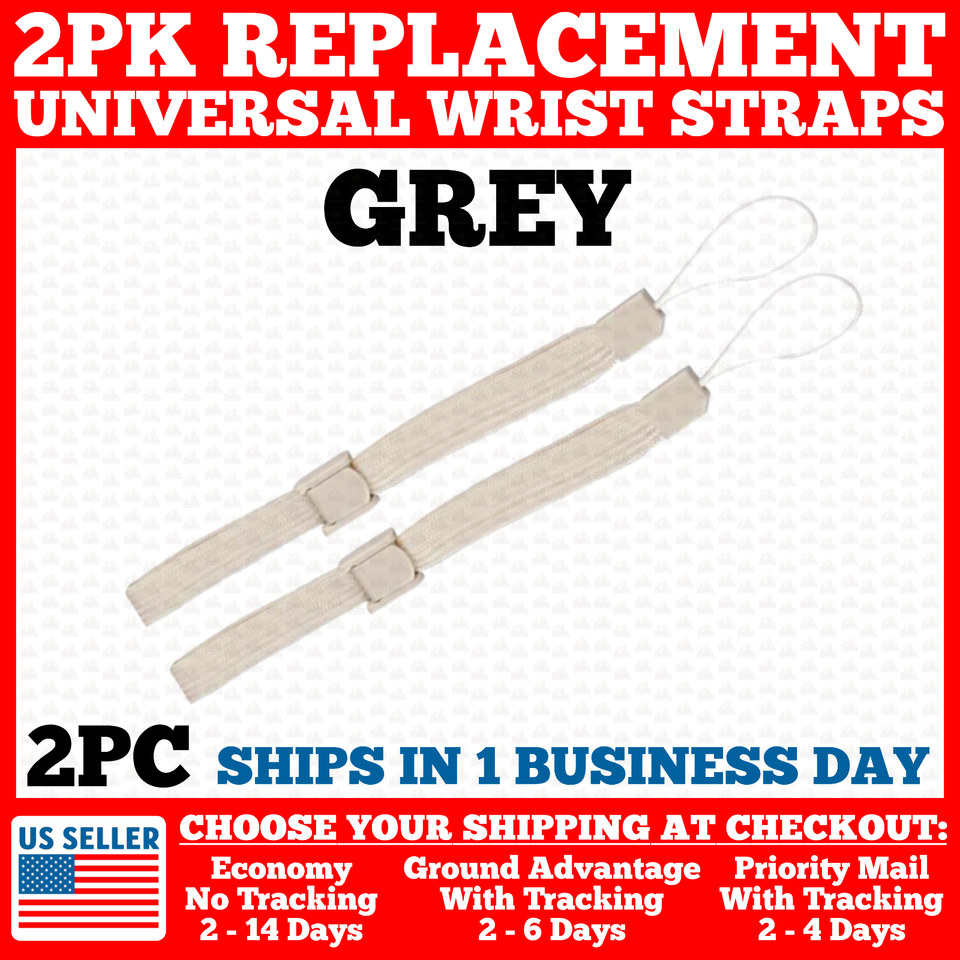 2PC Wrist Strap for Nintendo Wii Universal Remote Replacement Wristlet ...