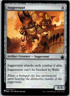 Magic the Gathering Juggernaut Mystery Booster List Free Shipping! | eBay