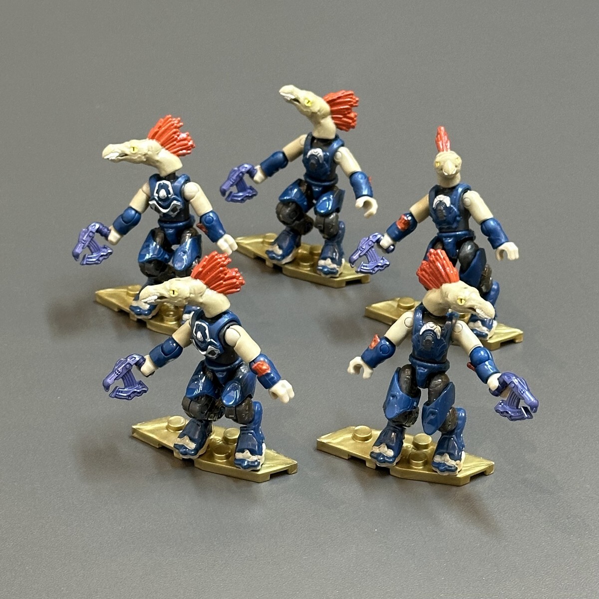 5x Mega Construx Halo Infinite BLOKS UNSC Jackal Freebooter figures ...