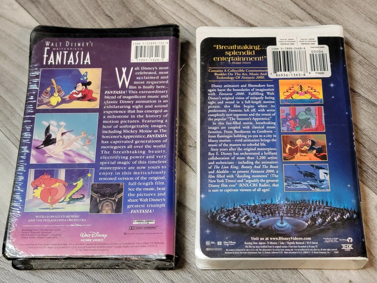 Fantasia Ebay Vhs