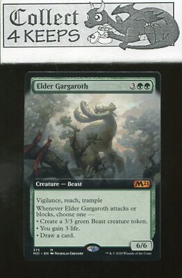 Elder Gargaroth Extended Art (Core 2021 Near Mint) MTG | eBay