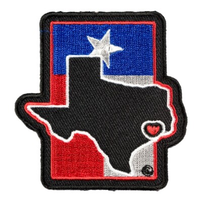 Heart On Houston Texas State Flag Patch, Texas State Patches | eBay