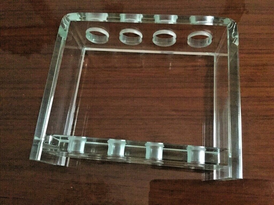 Quality Thick Lucite Acrylic Toothbrush Holder Stand for Bathroom | eBay