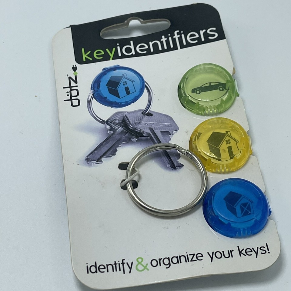 Nite Ize Dotz Key Identifiers New Color coded Keys New | eBay