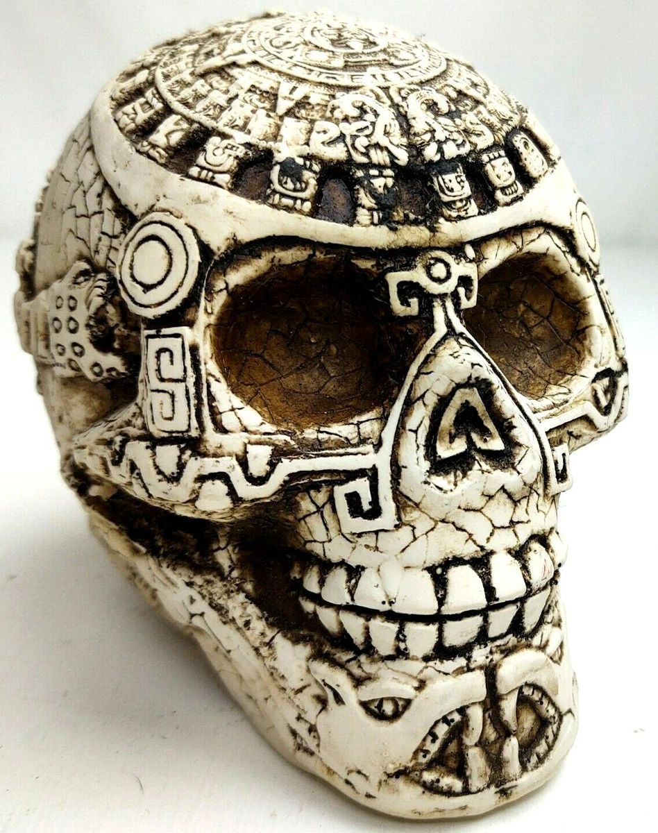 Mayan Skull Art