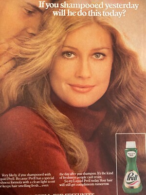 Prell Shampoo, Full Page Vintage Print Ad | eBay