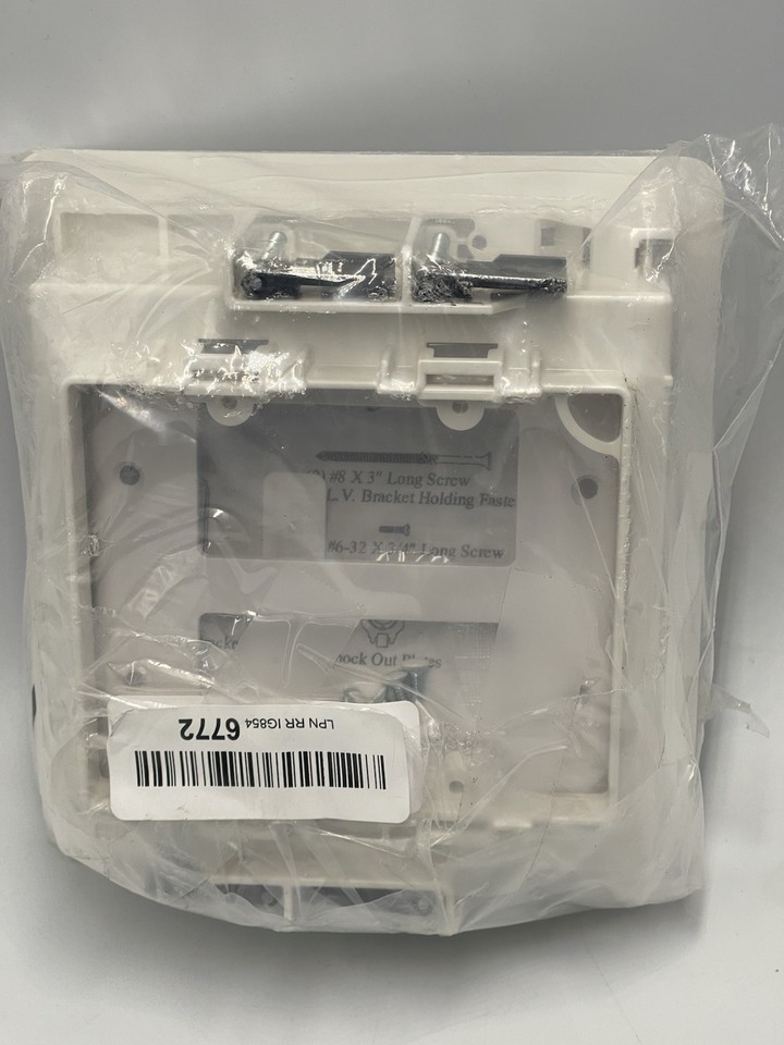 Arlington LVU2W - Recessed 2 Gang Low Voltage Box - White | eBay