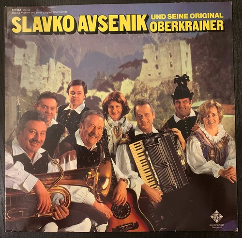 LP SLAVKO AVSENIK & ORIGINAL OBERKRAINER (1979) CLUB SONDERAUFLAGE ...