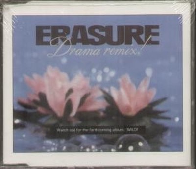 Erasure Drama CD UK Mute 1989 3" krucial mix CD with adapter in 5" case ...