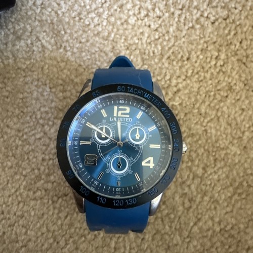 Mens Unlisted City Street Watch With Blue Band. | eBay