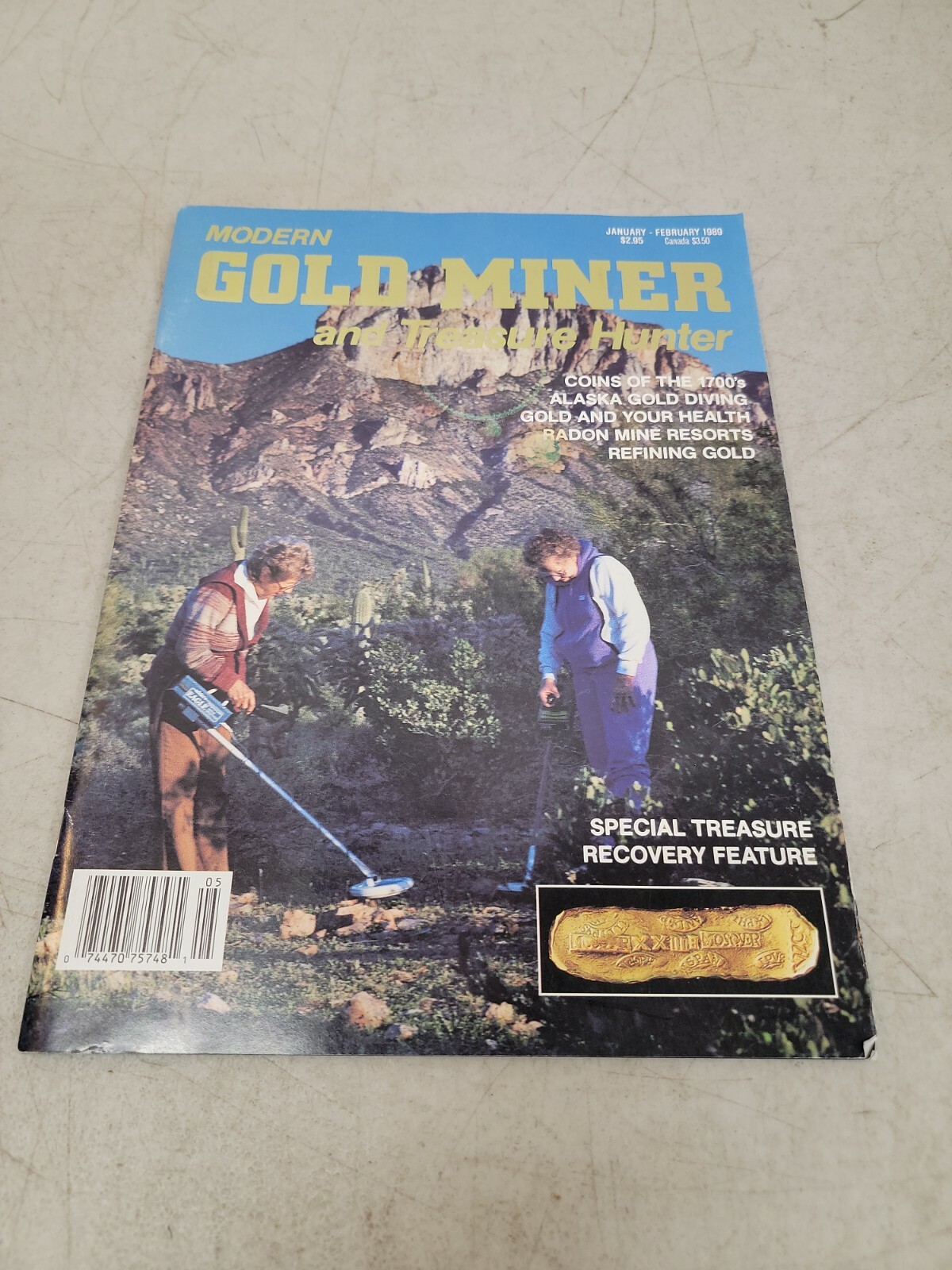 Modern Gold Miner and treasure Hunter magazine 1989 | eBay