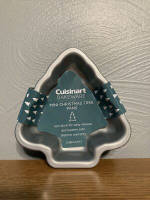 Cuisinart 4-PC MINI CHRISTMAS TREE PANS SET | eBay